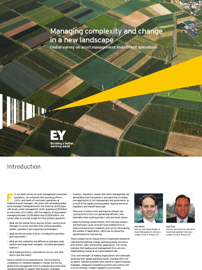 EY Managing Complexity and Change in A New Landscape | PDF | Strategic ...