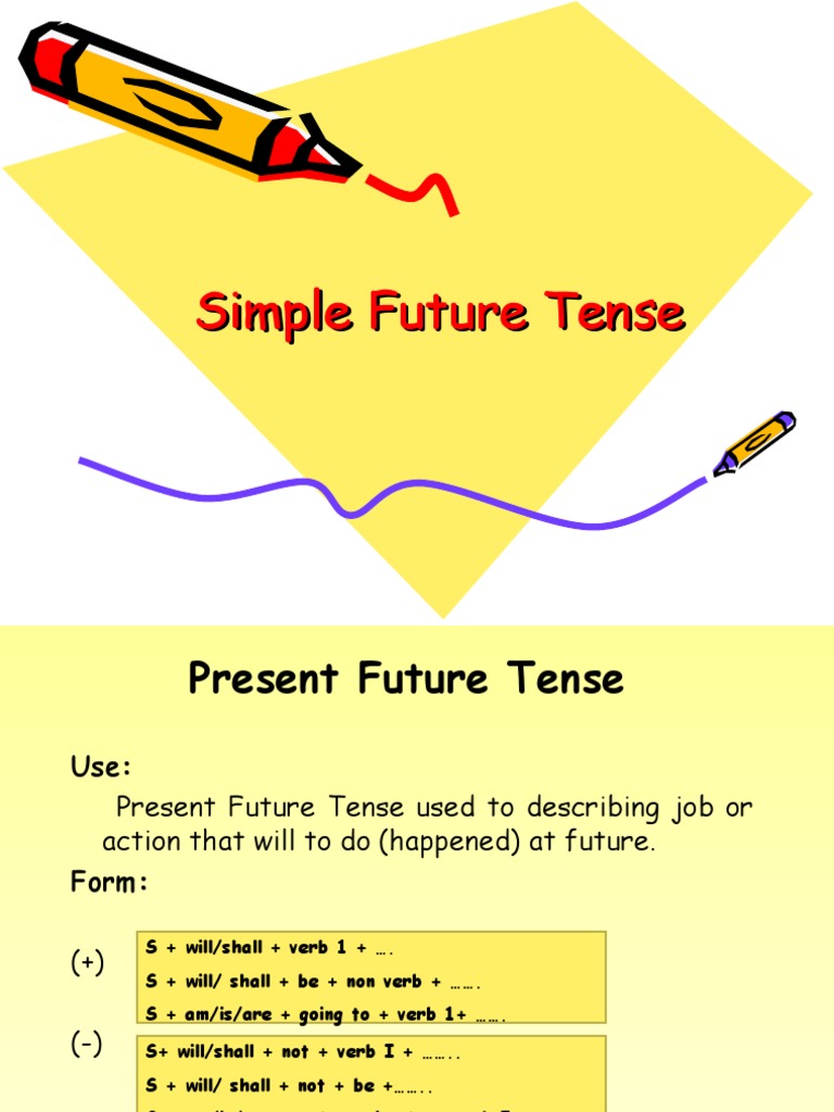 Simple Future Tense | PDF | Verb | Leisure