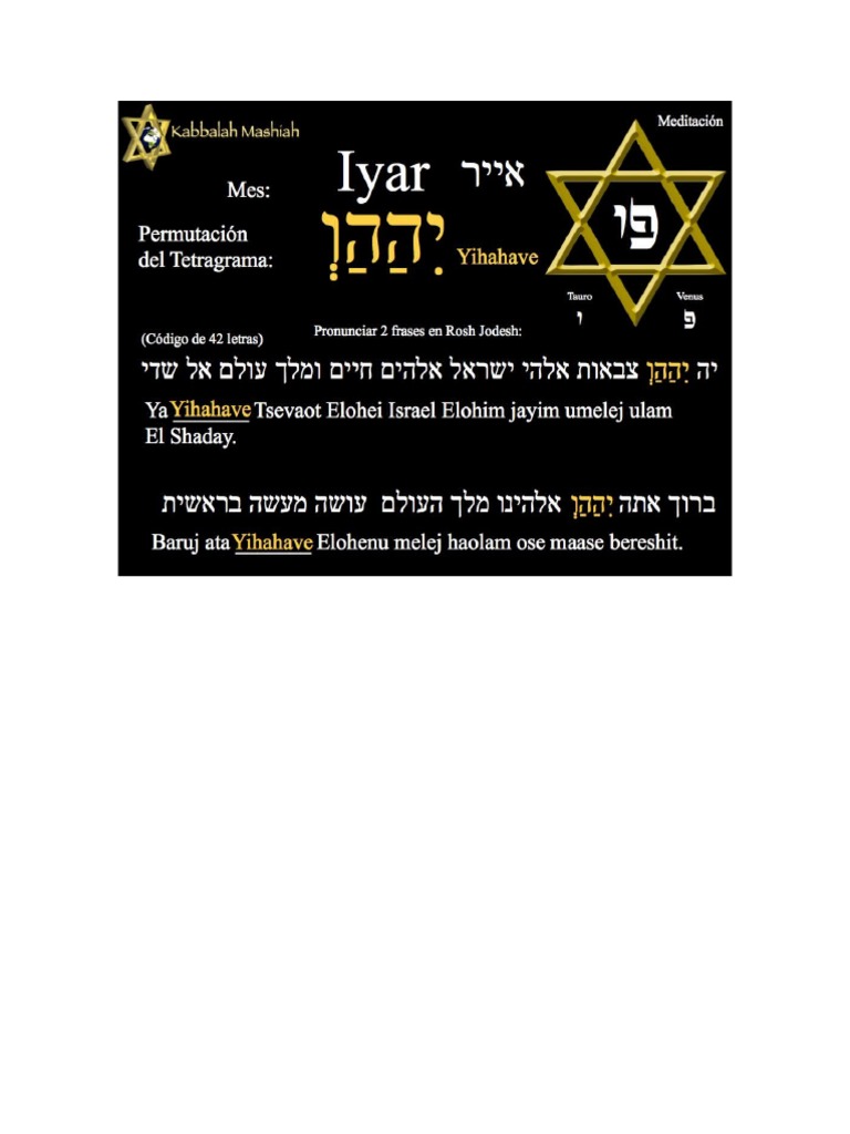 Iyar | PDF