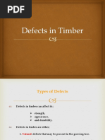 1.1.4.3 Timber Defects - Seasoning Handling | PDF
