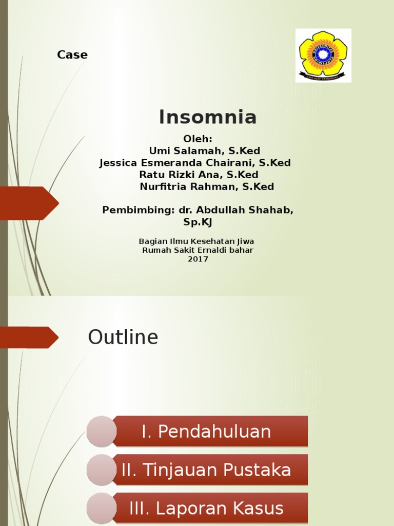 Insomnia | PDF