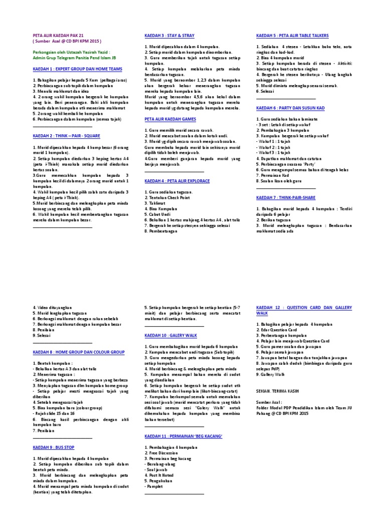 PAK 21 Activities PDF | PDF