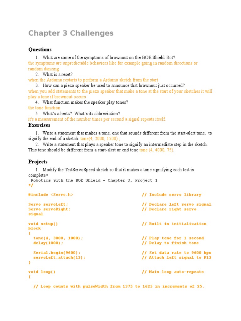 Chapter 3 Challenges: Questions | PDF | Areas Of Computer Science ...