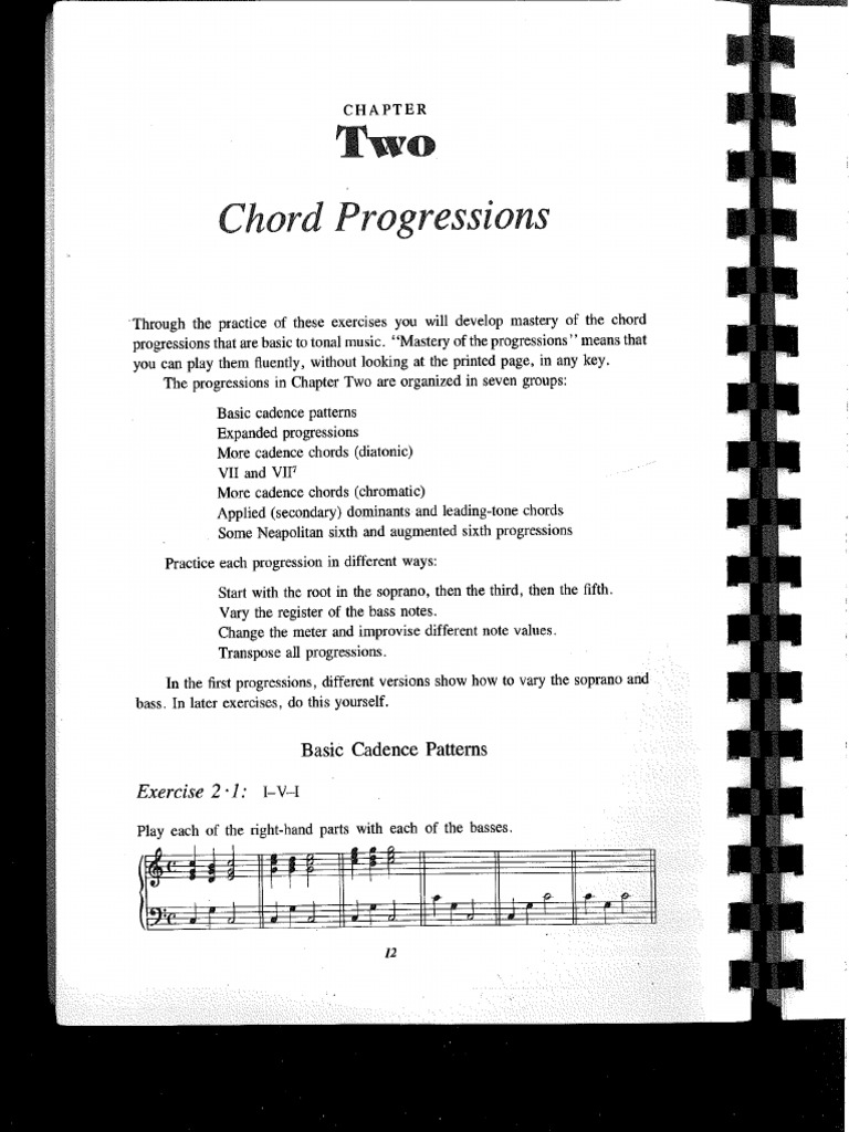KH - Keyboard Harmony Exercises | PDF