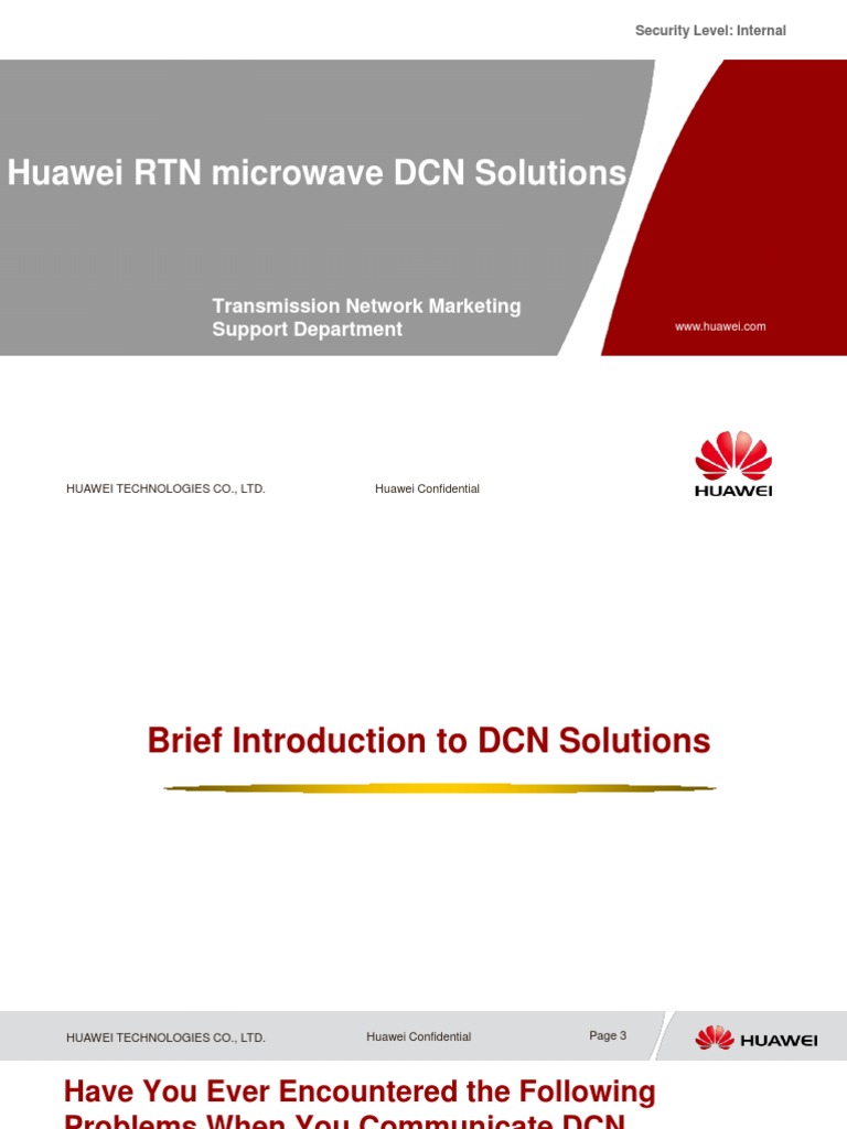 Huawei DCN Solutions Guide | PDF | Internet Protocol Suite | Osi Model