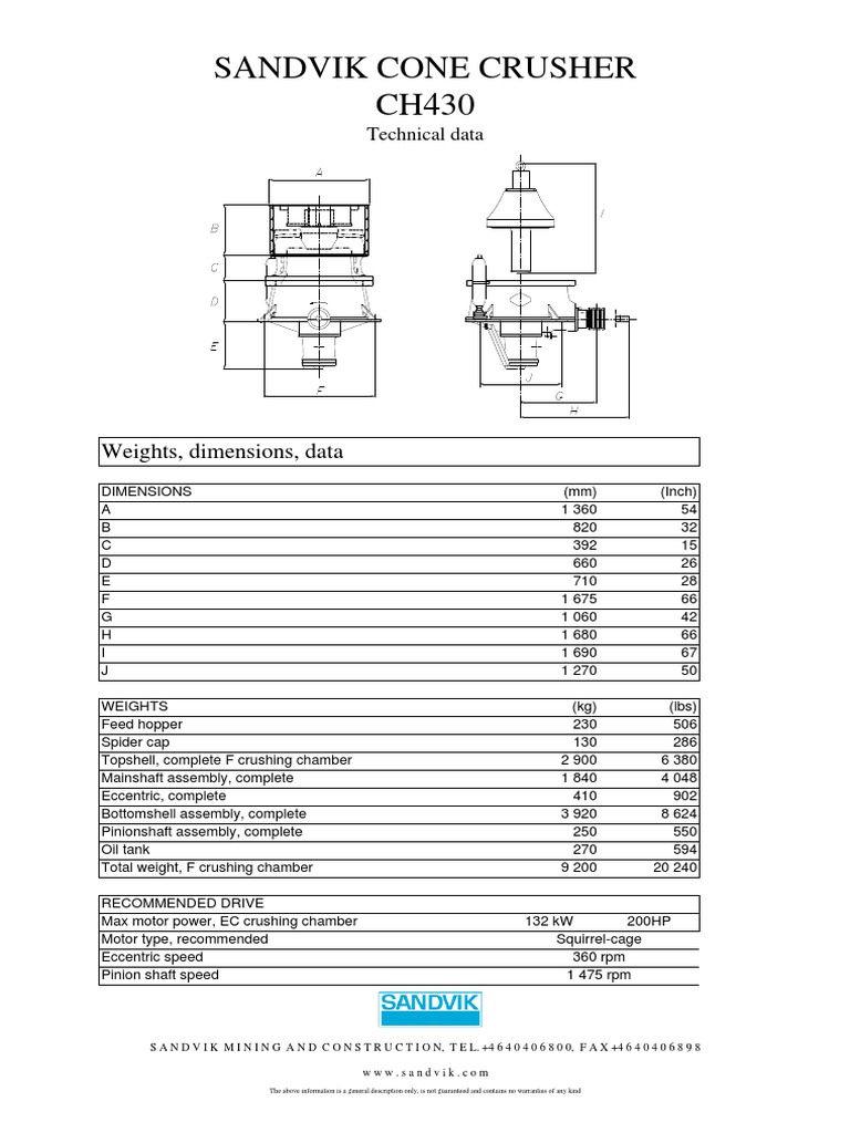 Technical Data CH430 | PDF | Nature