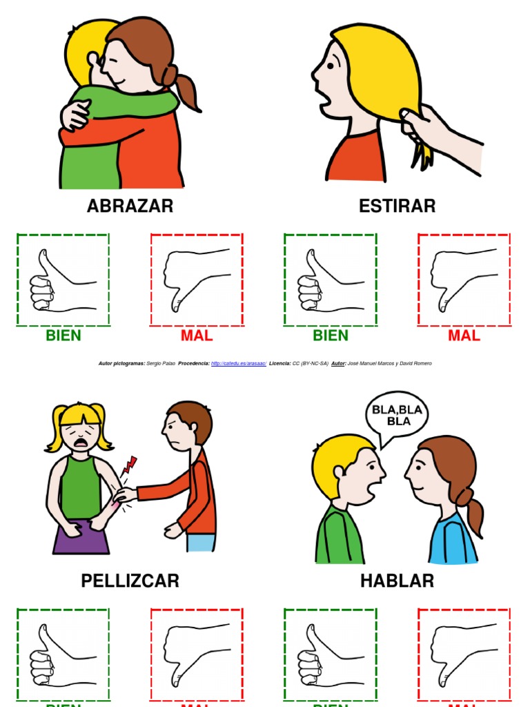 Cuaderno Esta Bien-Esta Mal