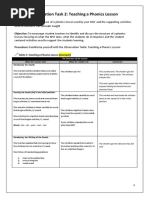 Remedial Lesson Plan | PDF | Phonics | Lesson Plan