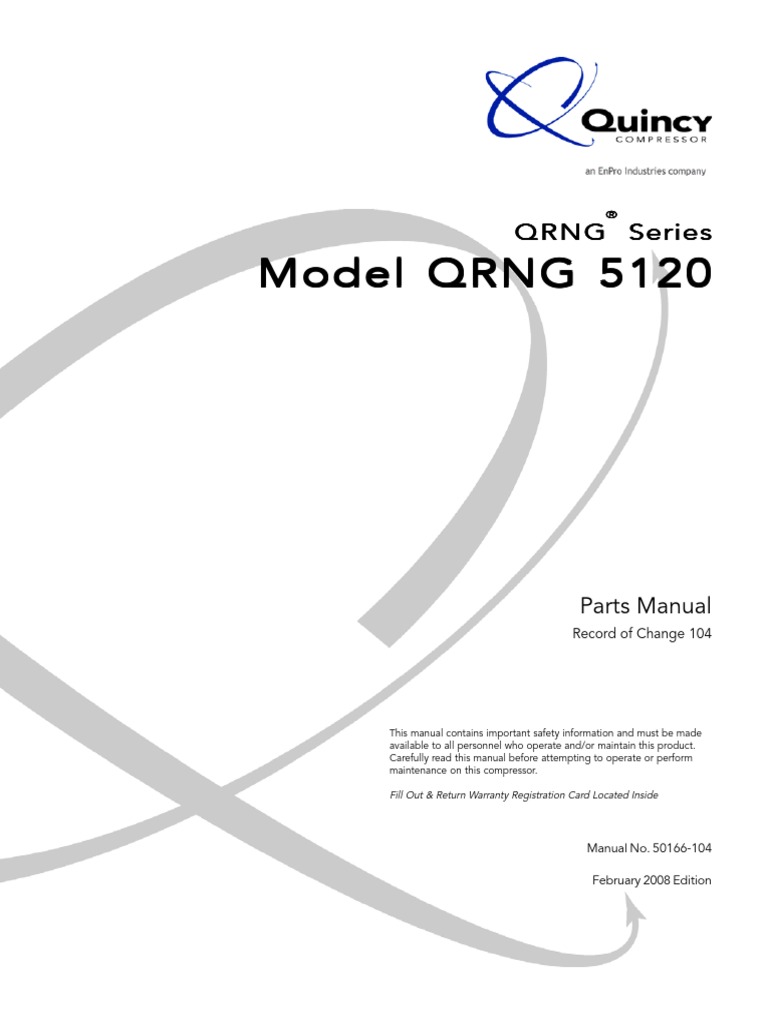 Compresor 5120 | PDF | Screw | Piston