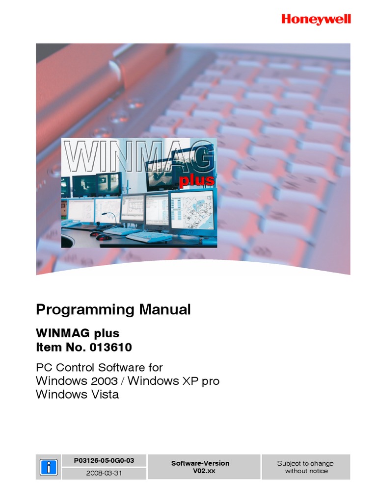 WINMAG Plus v2 Programming en | PDF | Microsoft Windows | Server (Computing)