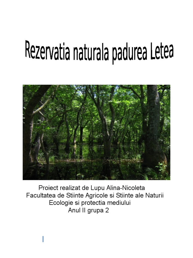 Rezervatia Naturala Padurea Letea
