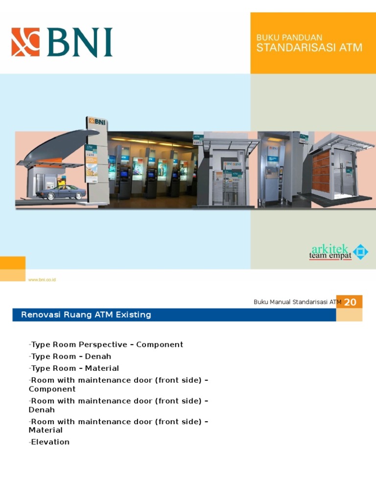 Standarisasi ATM Outlet - 20-11-09 | PDF