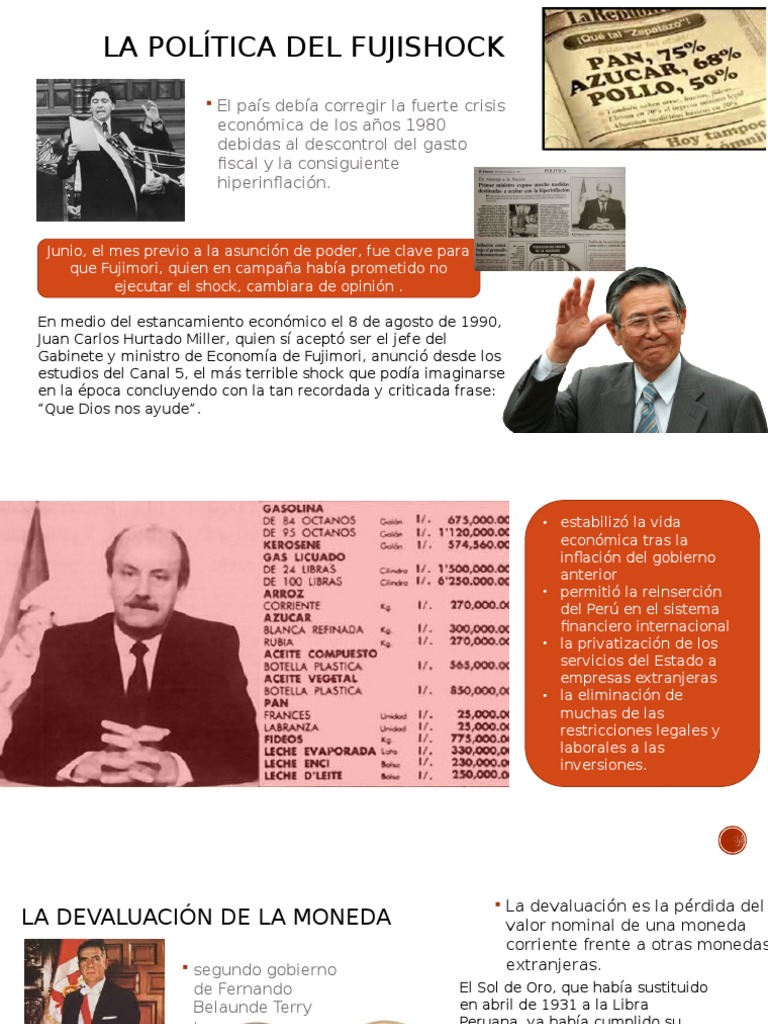 El Fujishock: Causas y Consecuencias | PDF | Perú | Dinero