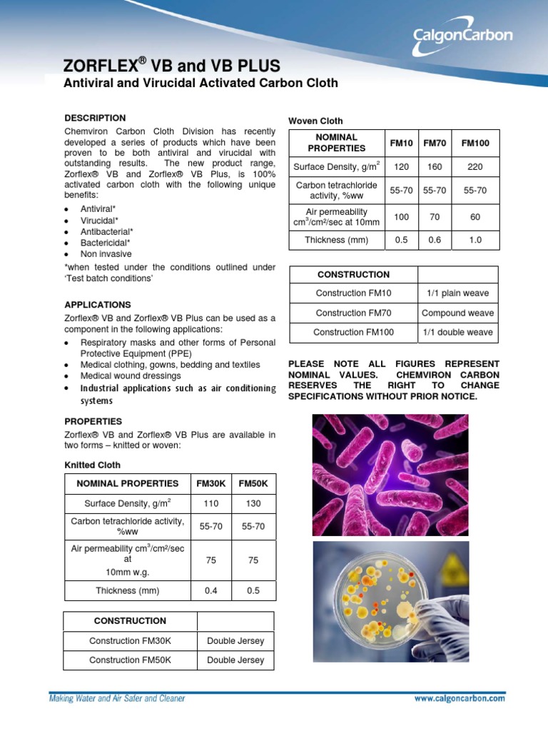 54 Zorflex VB | PDF | Textiles | Chemistry