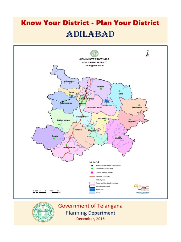 Adilabad: Know Your District - Plan Your District | PDF