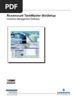 Manual Tankmaster Winsetup Inventory Management Software For Tank ...