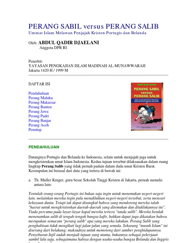Perang Sabil | PDF