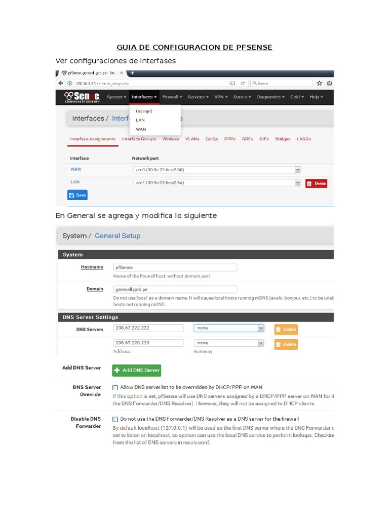 Pfsense Guia | PDF