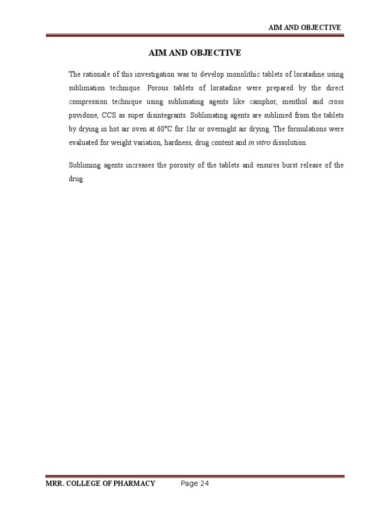 03.aim and Objective | PDF