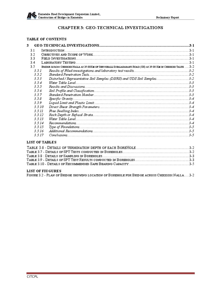 Chapter 3 Geotech Investigations | PDF | Geotechnical Engineering ...