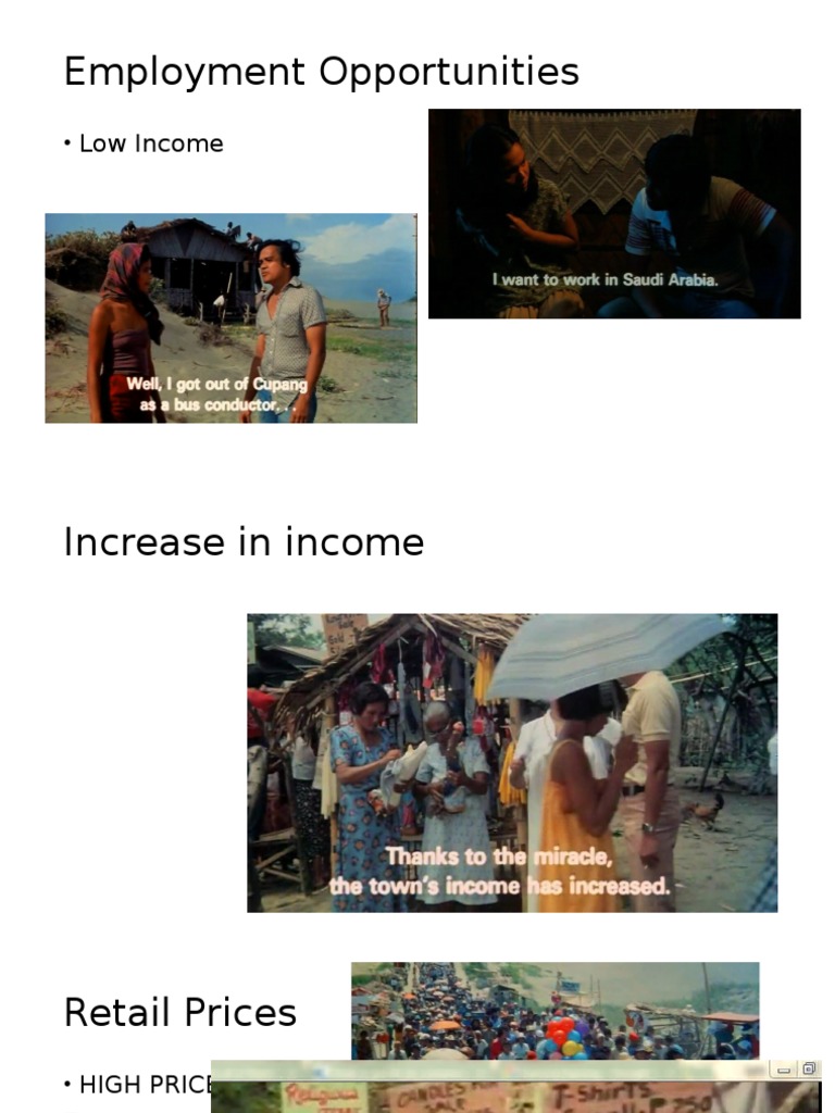 Employment Opportunities: - Low Income | PDF