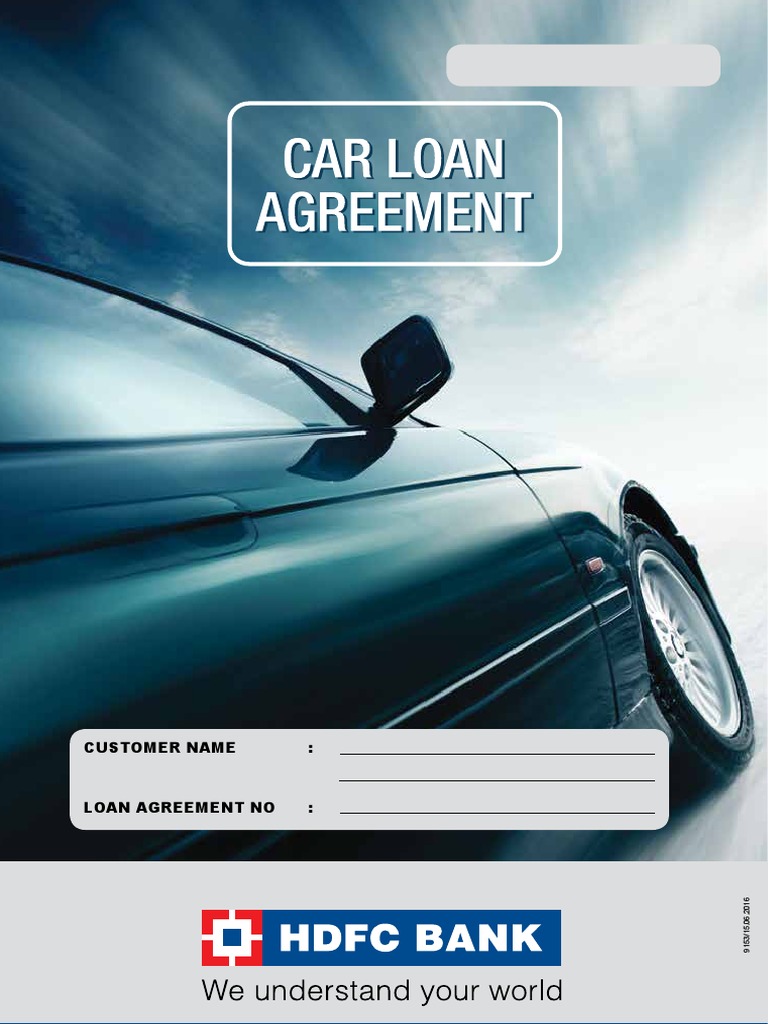 Car Loan Agreement For Companies | PDF | Loans | Indemnity