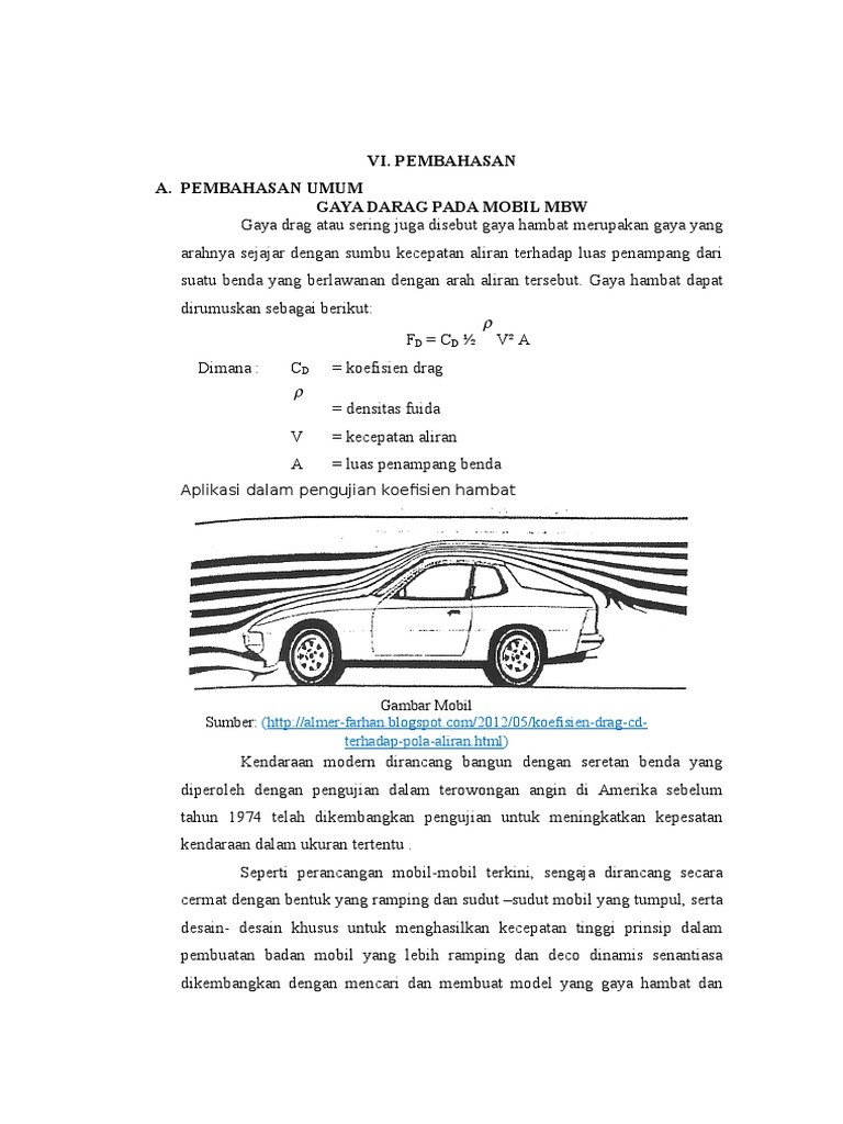Koefisien Drag | PDF