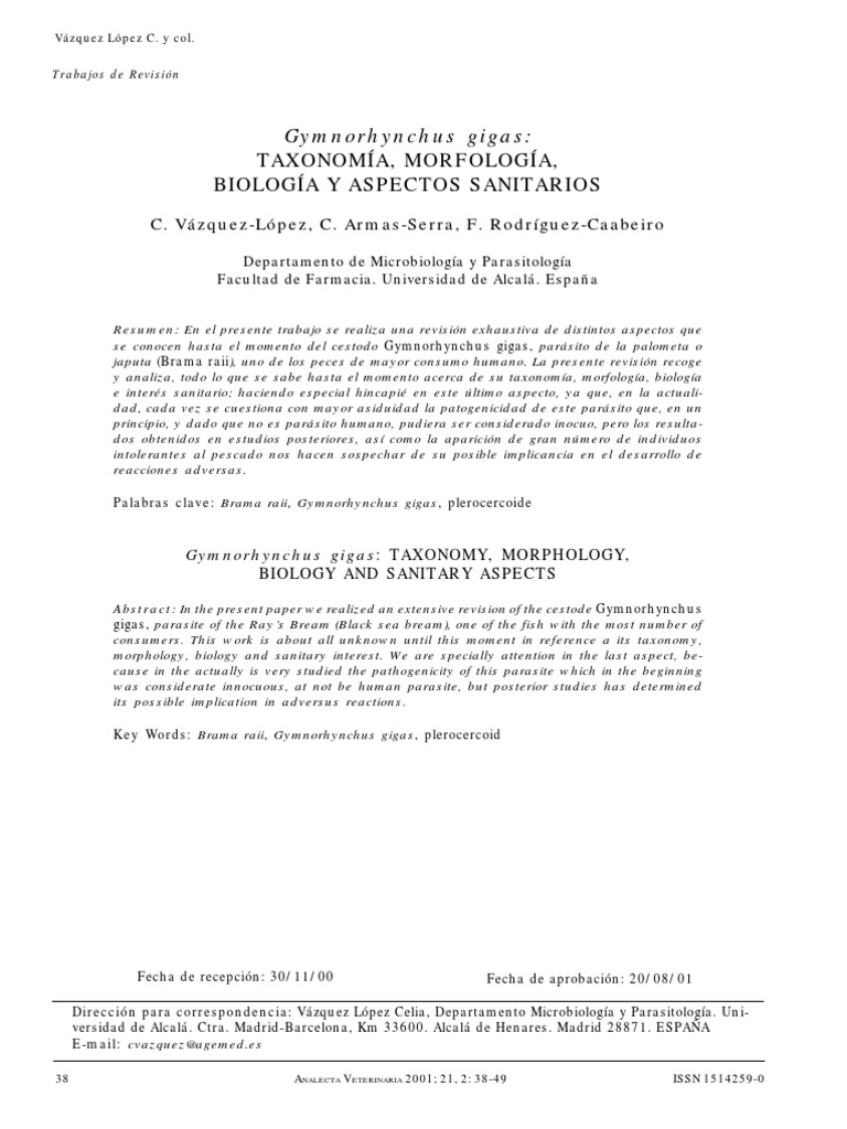 Gymnorhynchus gigas: Taxonomía y Salud | PDF | Alergia | Zoología