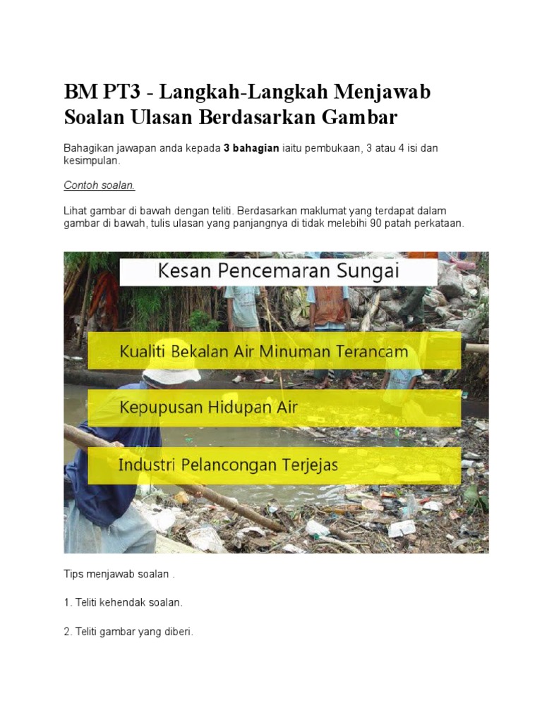 BM PT3 Langkah Menjawab Ulasan | PDF