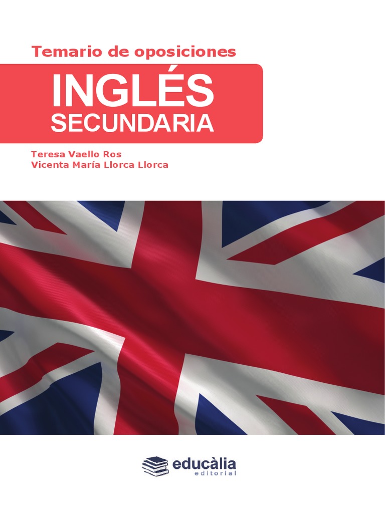 Temario Oposiciones Inglés Secundaria | PDF | Lingüística | Gramática