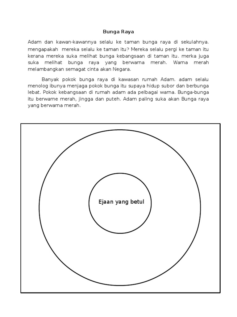 Peta Bulatan Kesalahan Ejaan | PDF