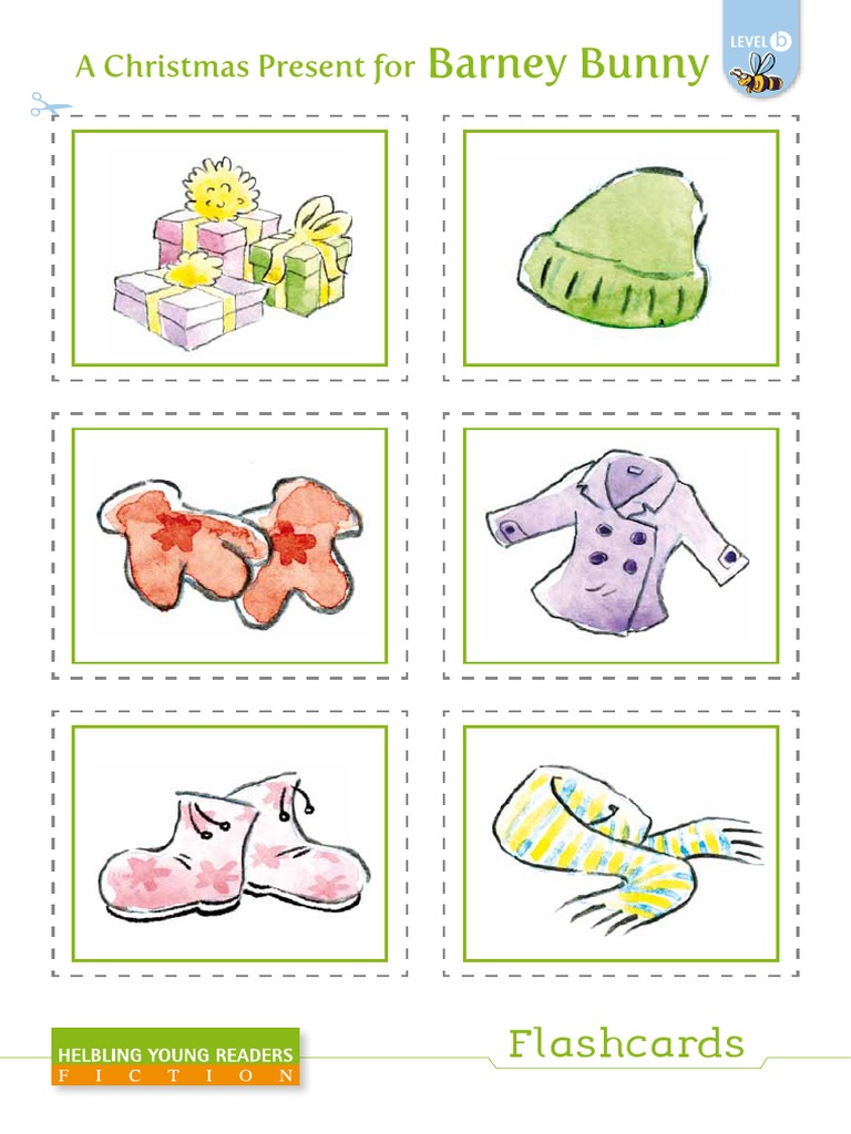 BarneyBunny Flashcards | PDF | Clothing | Softlines (Retail)