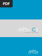 C1 XD Implant System Overview | PDF | Dental Implant | Dental Anatomy