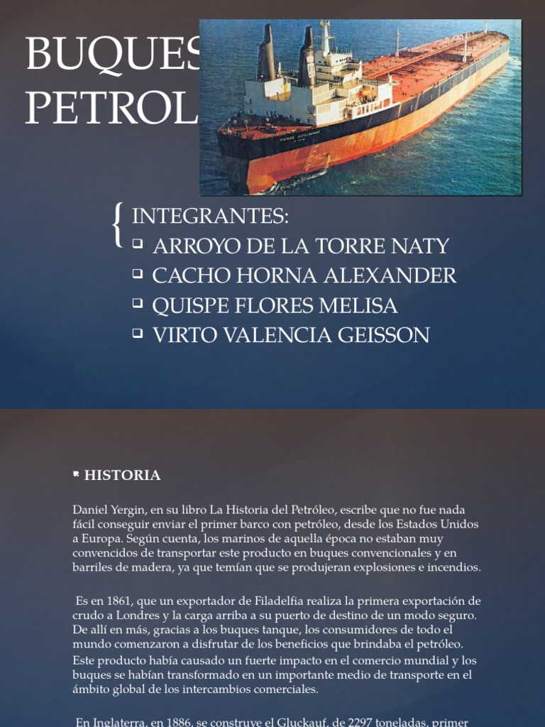 Buques Petroleros | PDF | Buques | Petróleo