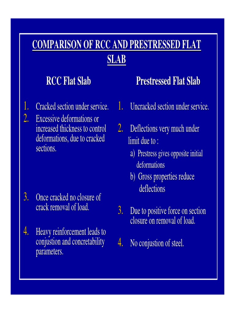 PT Slab Vs RCC Comparision | PDF | Building Materials | Building