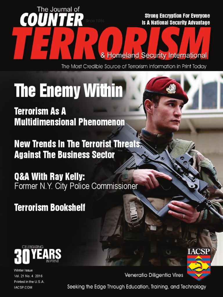 The Journal of Counterterrorism&Homeland Security International Winter ...