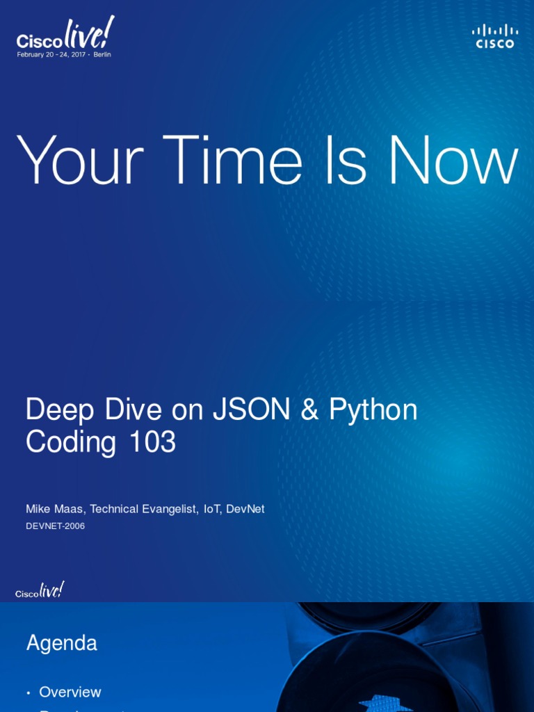 Deep Dive On Json And Python Coding 103devnet 2006 Pdf Parsing Boolean Data Type
