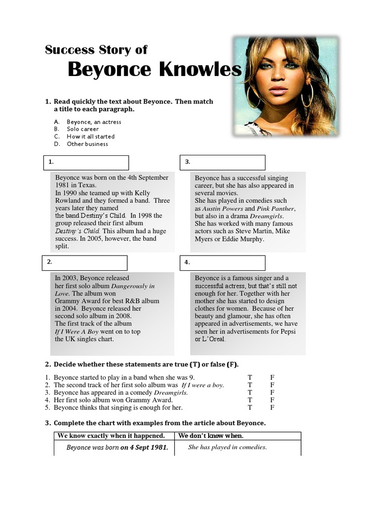Beyonce PDF | PDF | Beyoncé | Contemporary R&B