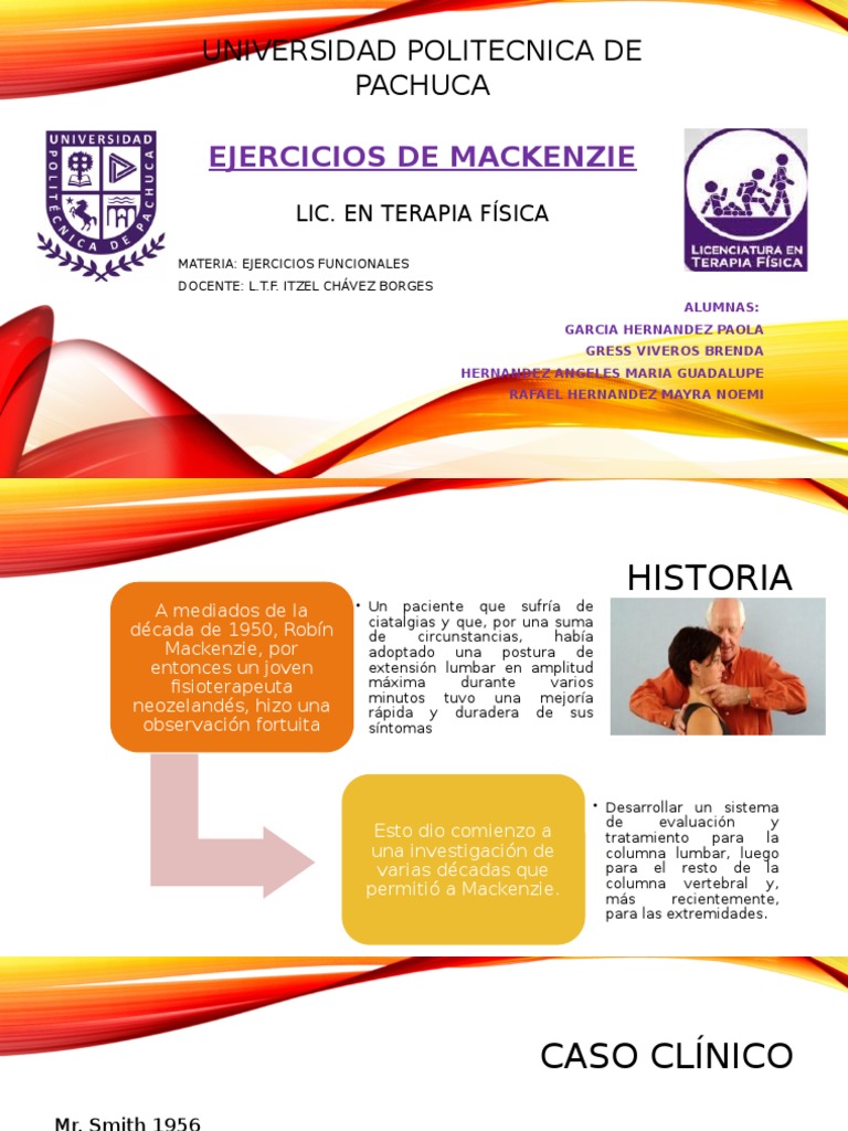 Ejercicios de Mackenzie para Hiperlordosis | PDF | Dolor lumbar ...
