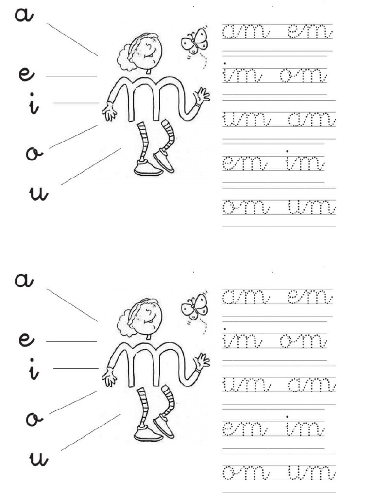 Am em Im Om Um Manuscrita | PDF