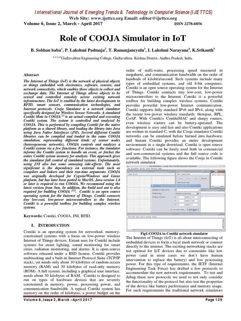 Ijettcs 2017 04 16 67 PDF | PDF | Communications Protocols | Computer Network
