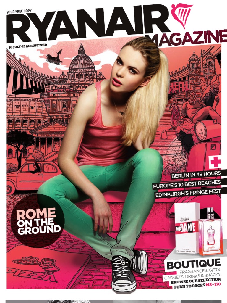 Ryanair Magazine July - August 2010 | PDF | Leisure | Nature