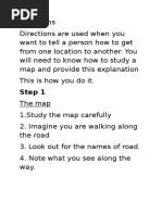 Directions Writing Guide for Grade 12 | PDF