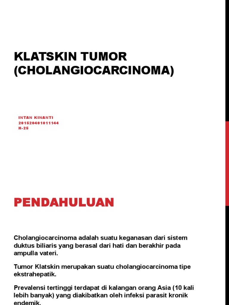 Diagnosa dan Penanganan Tumor Klatskin | PDF