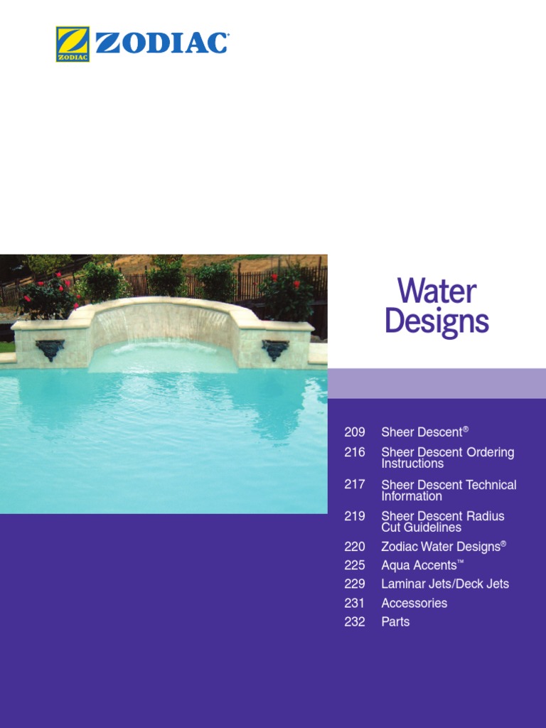 Waterfalls | PDF | Swimming Pool | Plumbing