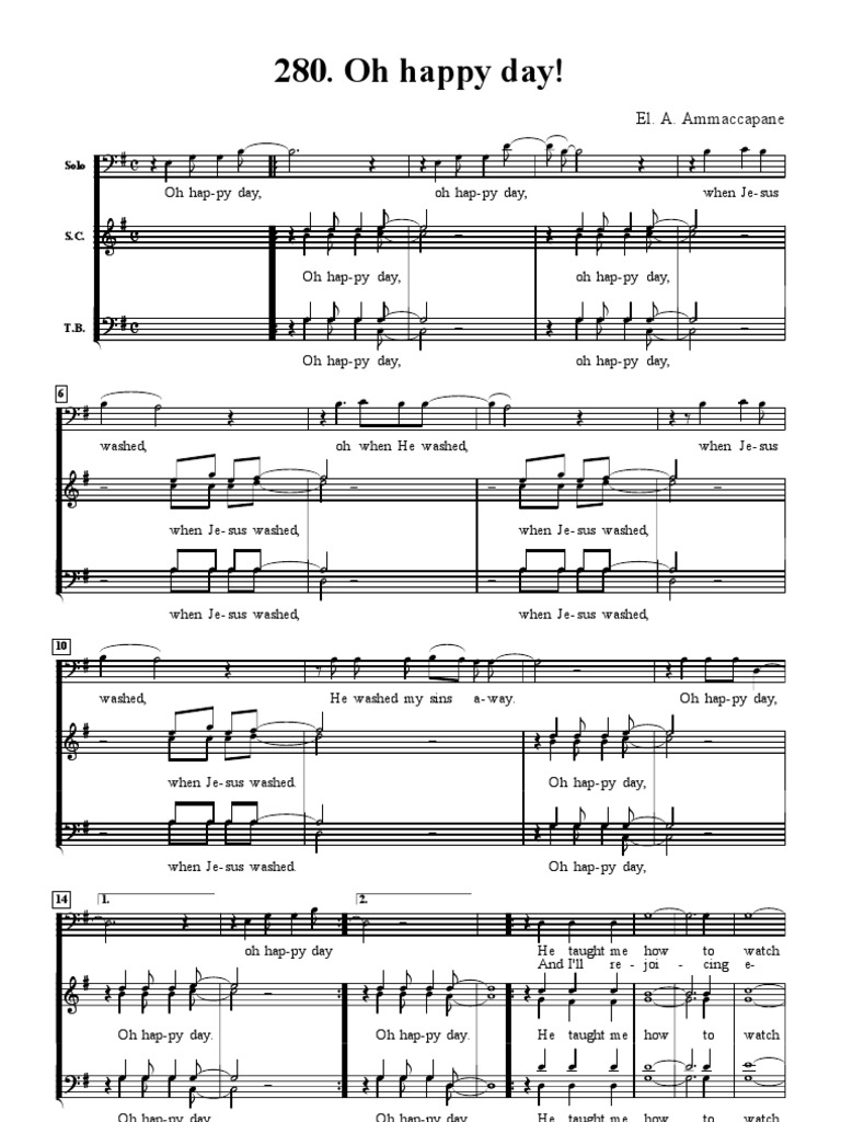 Oh Happy Day | PDF