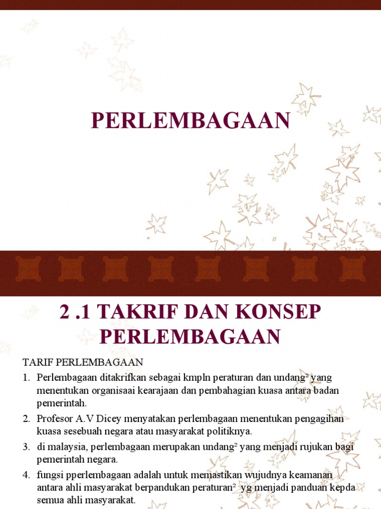 PERLEMBAGAAN | PDF