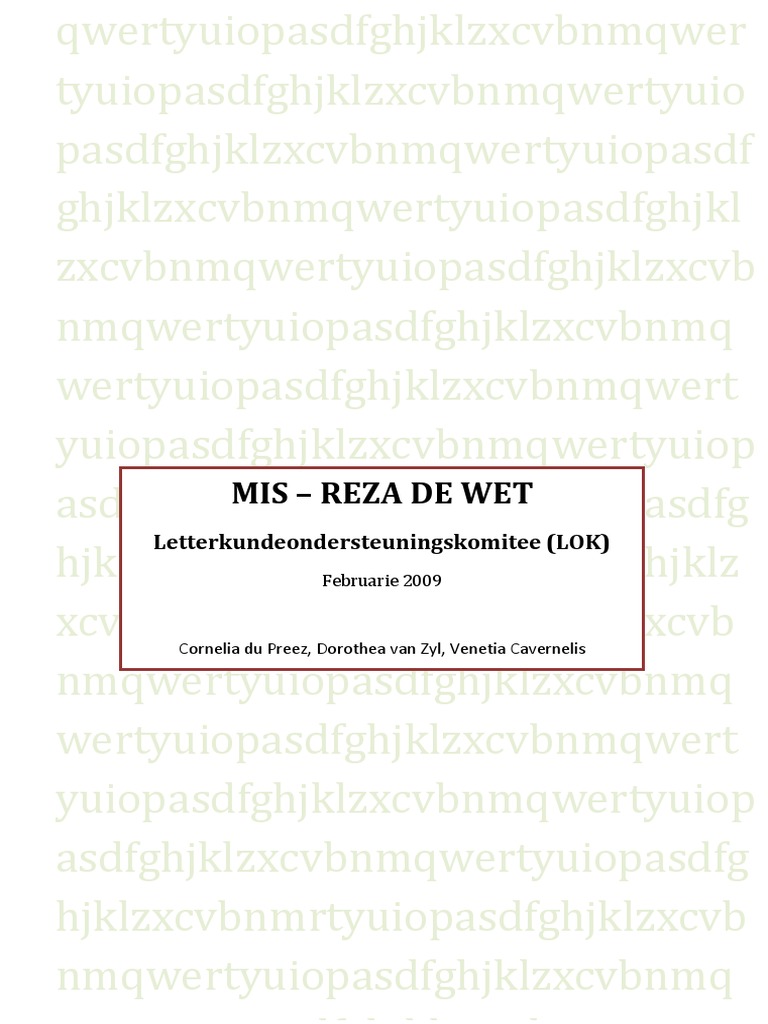 LOK Studiegids Mis0 | PDF