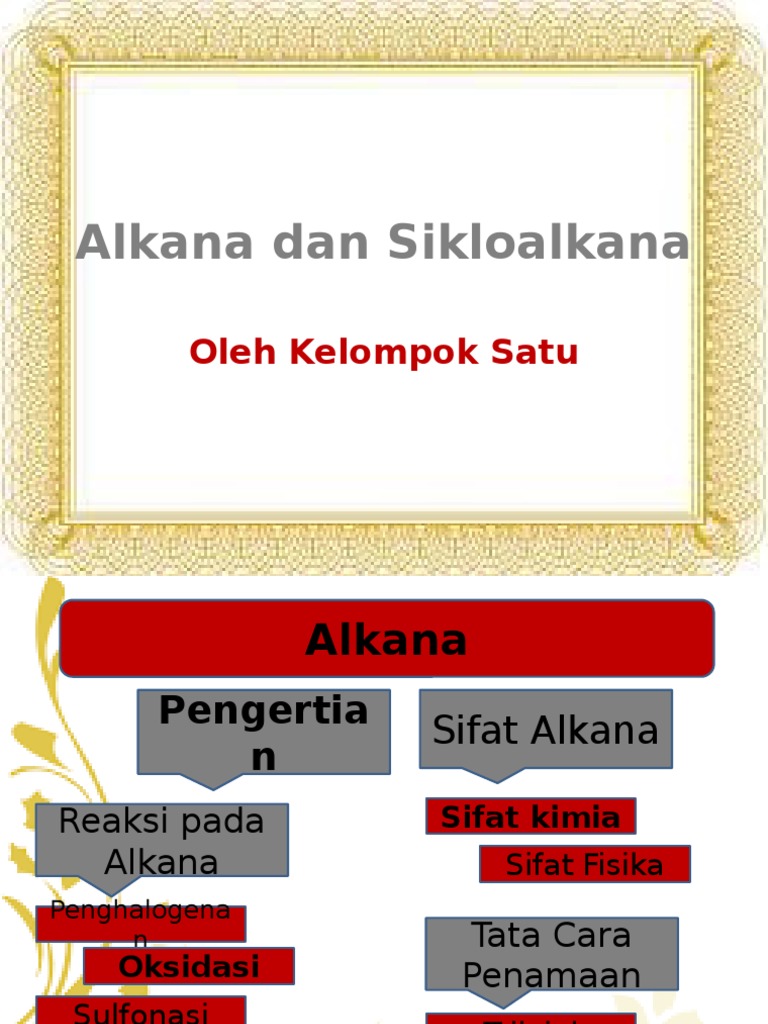 Alkana dan Sikloalkana | PDF