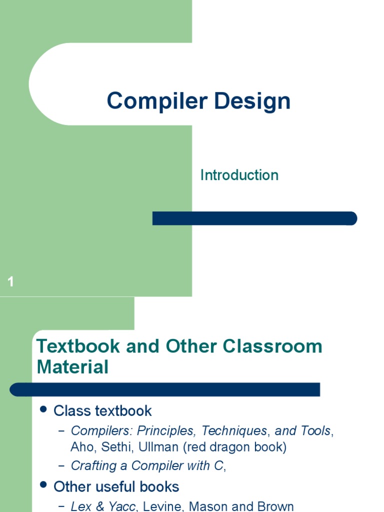 SLD 1 | PDF | Compiler | Assembly Language